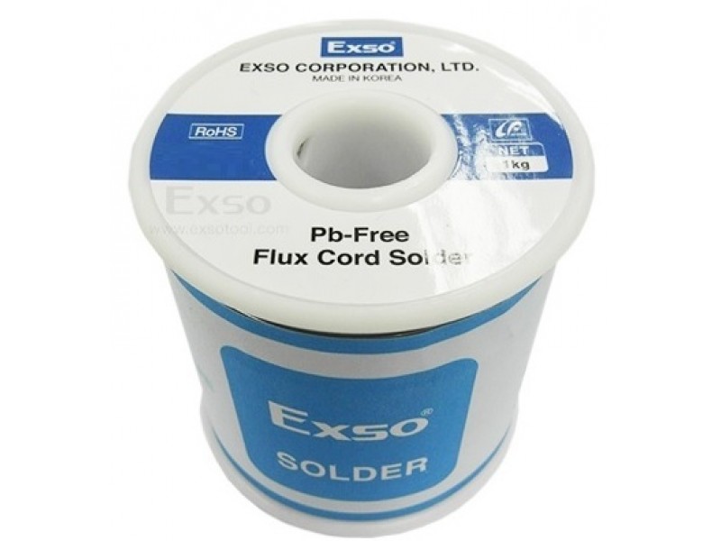 Flux Cord Solder No. EA-16, 2.0mm, 1Kg, Sn96.5,AG3.0,Cu0.5