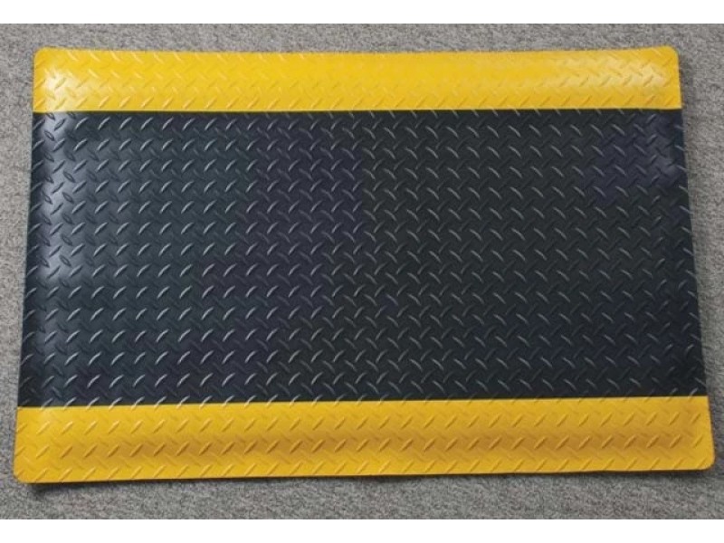 Anti-fatigue Rubber Floor Mats Yellow